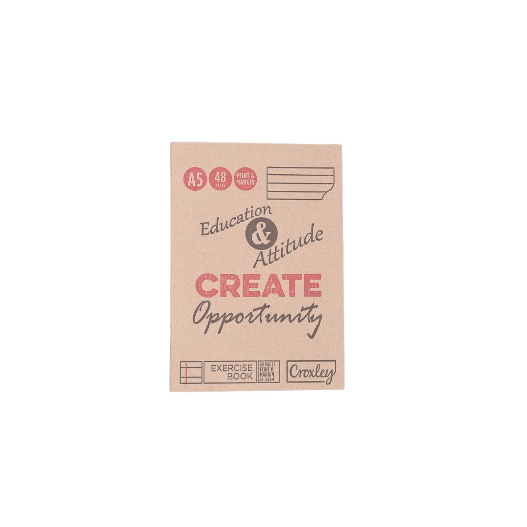 Exercise Book A5 48p Feint Ruled - Stationery Express