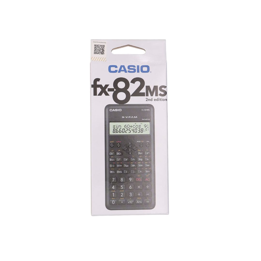 Calculator Casio Scientific FX82-MS II - Stationery Express