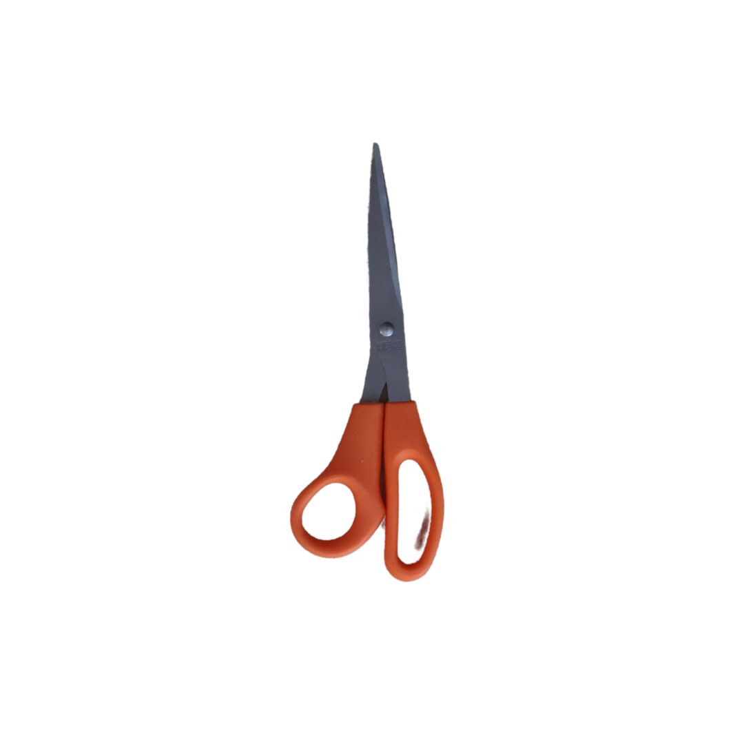 Scissors 210mm Sharp Point Orange Handle - Stationery Express
