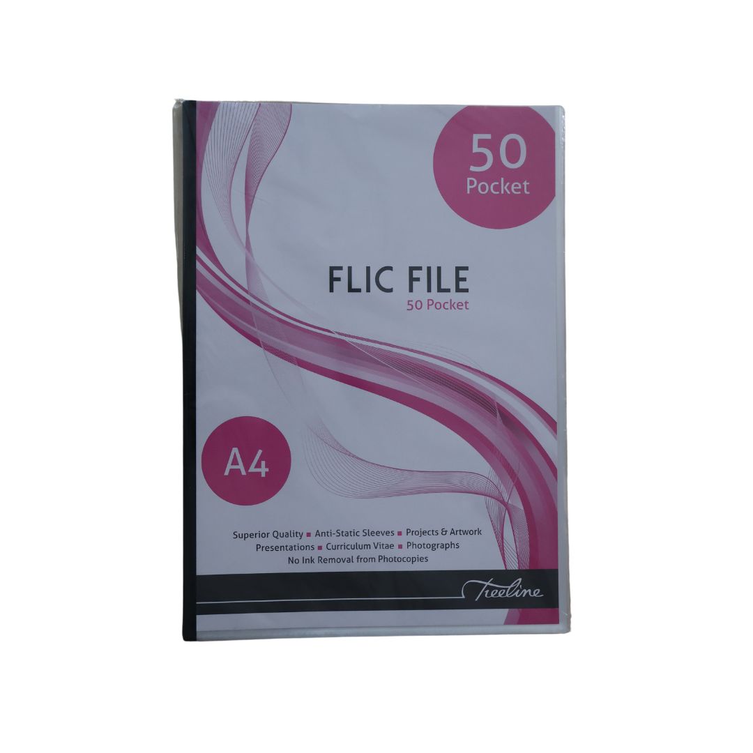 Display File A4 50 Pocket - Stationery Express