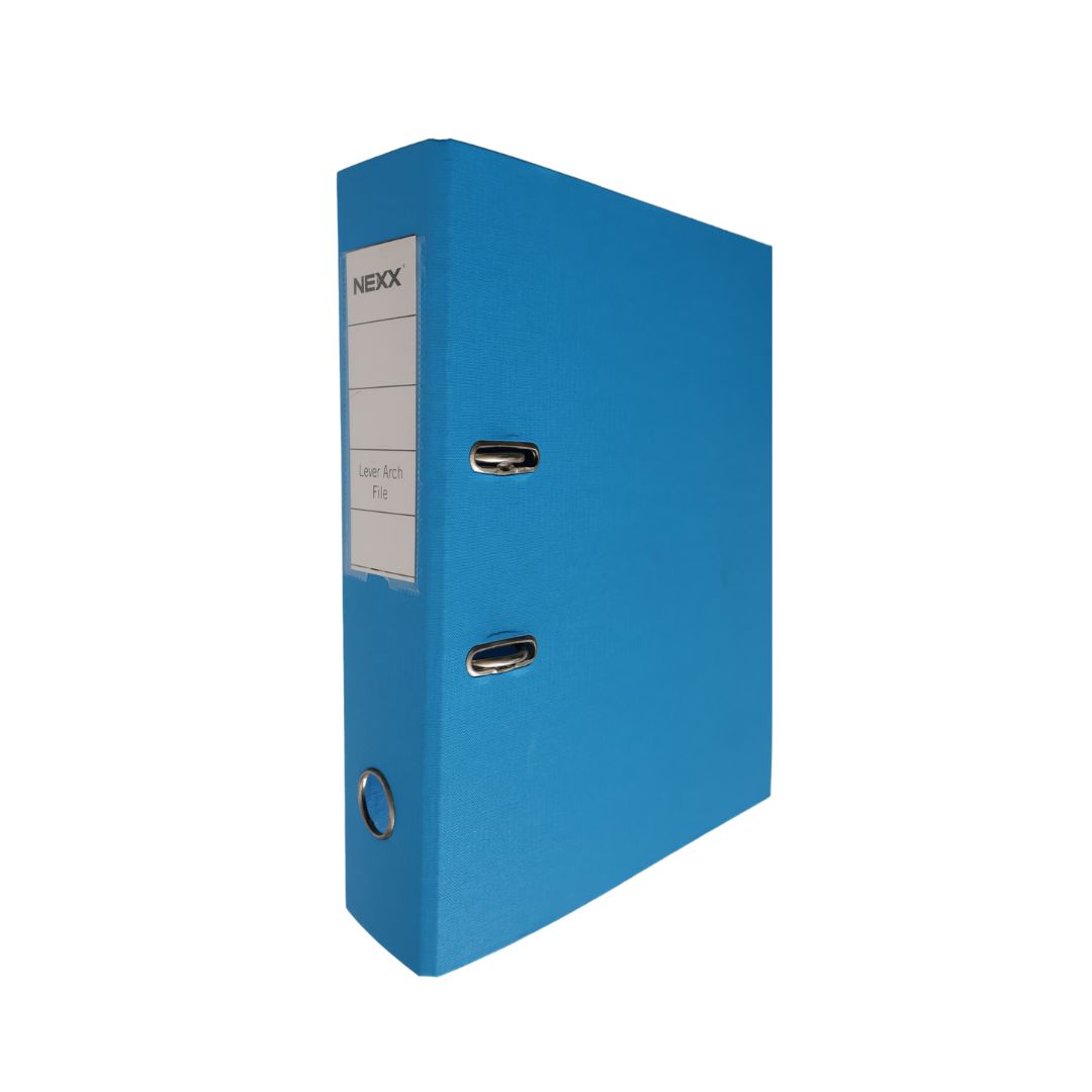 Lever Arch File A4 70mm Polypropylene Aquamarine - Stationery Express